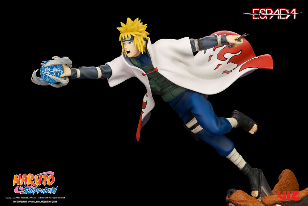 Naruto - Minato Namikaze vs Nine Tailed Fox Wall Art Figure - Finanime